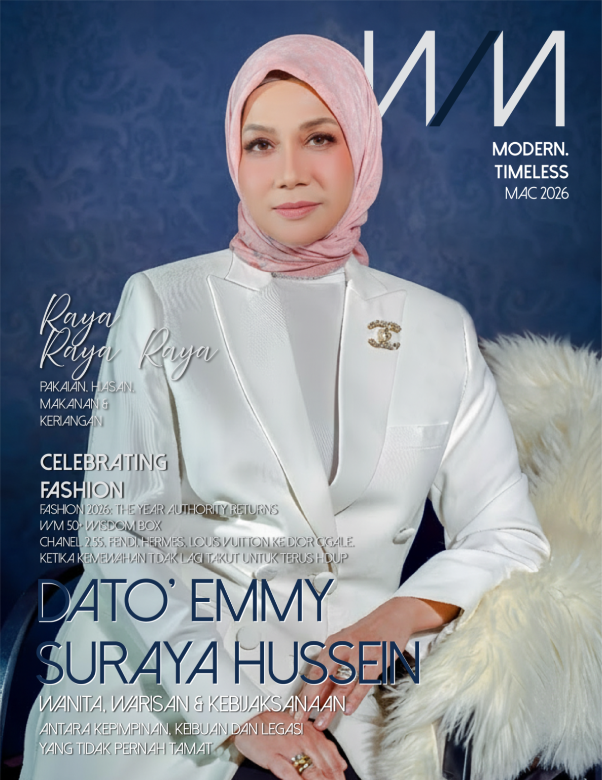 Cover March 2026 - Majalahwm - Woven. Modern. Magazine
